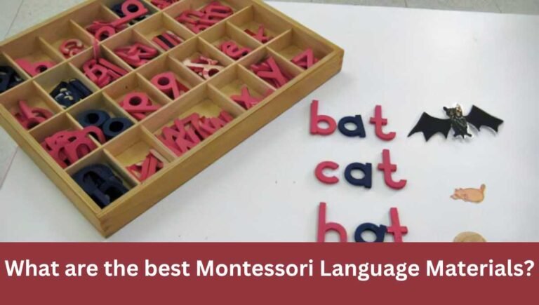 What are the best Montessori Language Materials? - Montessori line